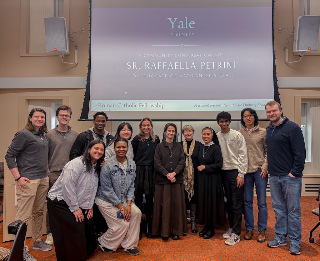 The President of the Governorate visits Yale Divinity School for a Q+A with YDS Roman Catholic ...